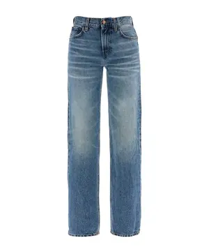 HAIKURE Cleo Mid-rise Slim Jeans - Blue