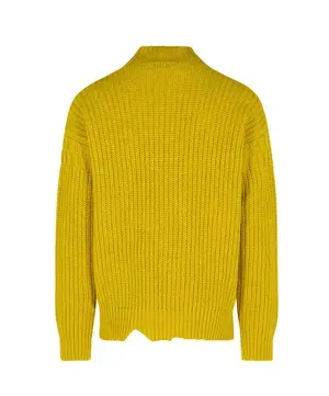 Marni Distressed Long-sleeved Jumper