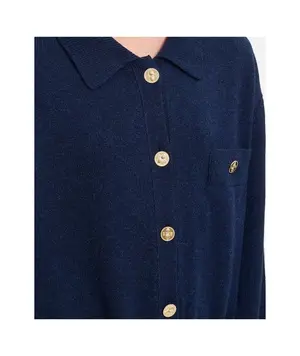 BARRIE Long-sleeved Front-button Jumpsuit