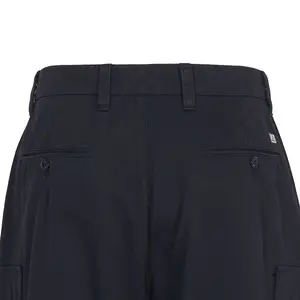 C.P. COMPANY Sateen Cargo Pants - Black