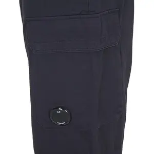 C.P. COMPANY Sateen Cargo Pants - Black