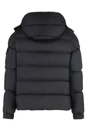 Moncler Maya Hooded Puffer Jacket - Black