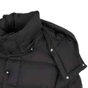 Moncler Maya Hooded Puffer Jacket - Black