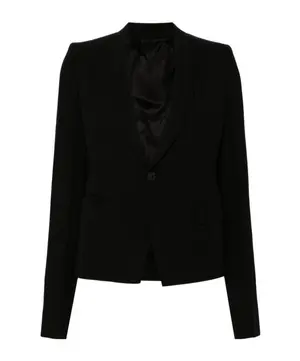 Rick Owens Grain De Poudre Blazer