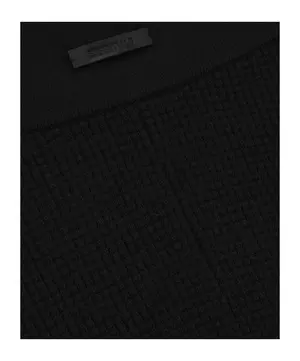 Fear Of God Skinny Cut Waffle Knit Leggings - Black