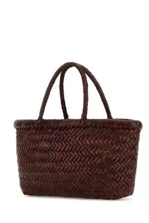 Dragon Diffusion Flat Gora Mini Tote Bag - Brown