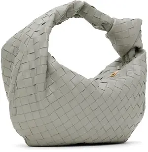 Bottega Veneta Teen Jodie Tote Bag - Gray