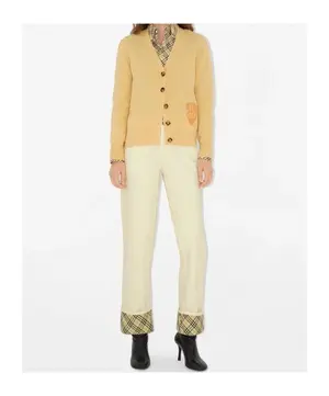 Burberry B-shield Knitted Cardigan