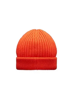 Moncler Down-filled Wool Beanie - Red