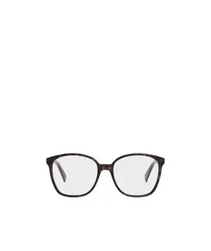 Celine Tortoiseshell-effect Square Optical Glasses - Brown