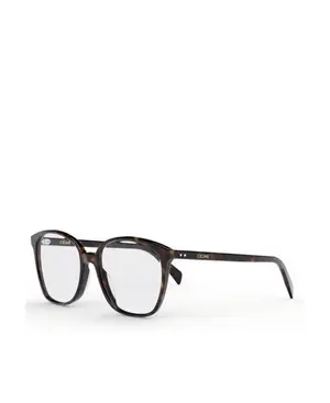 Celine Tortoiseshell-effect Square Optical Glasses
