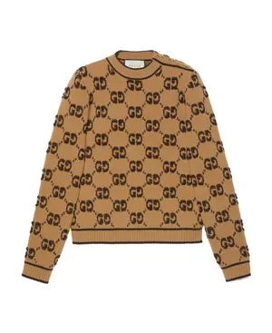 GUCCI Gucci GG Bouclé Jacquard Jumper