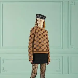 Gucci Gg Bouclé Jacquard Jumper