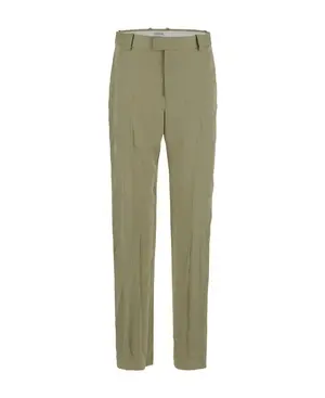 Bottega Veneta High Waist Satin Trousers
