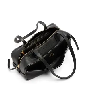 Balenciaga Carrie Small Bowling Bag - Black