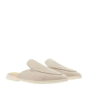 SCAROSSO Lucrezia Slip-on Mules In Suede