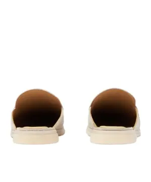 SCAROSSO Lucrezia Slip-on Mules In Suede