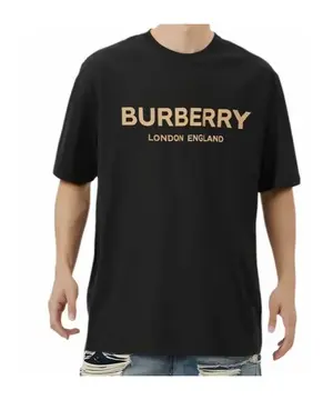 Burberry Logo Cotton T-shirt
