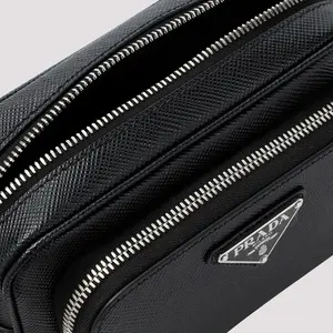 Prada Triangle Logo Crossbody Bag