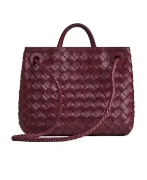 Bottega Veneta Andiamo Small Tote Bag - Red