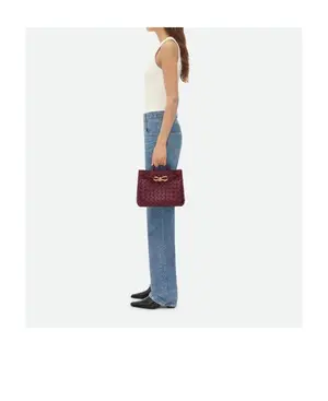 Bottega Veneta Andiamo Small Tote Bag - Red