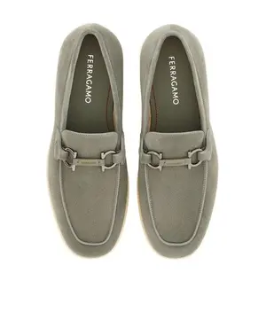 FERRAGAMO Gancini Slip-on Loafers