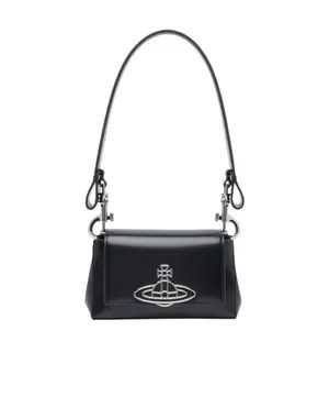 VIVIENNE WESTWOOD Hazel Small Shoulder Bag - Black