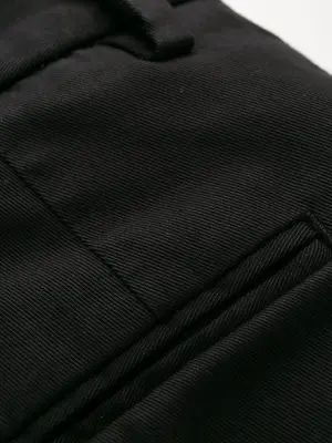 Hugo Boss Straight-leg Stretch-cotton Trousers