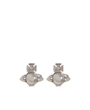 VIVIENNE WESTWOOD Balbina Pearl Earrings - Gray