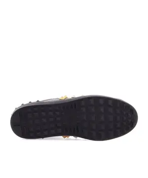 Valentino Garavani Rockstud Untitled Lace-up Sneakers - Black