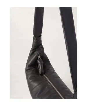LEMAIRE Croissant Bag - Dark Chocolate