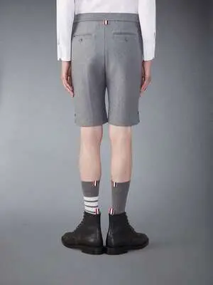 Thom Browne Cotton Shorts With Signature Striping