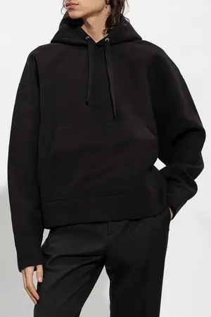 AMI Paris Drop Shoulder Drawstring Hoodie