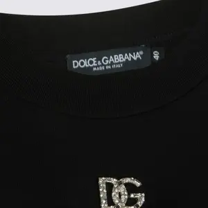 Dolce & Gabbana Logo Plaque Crewneck T-shirt - No