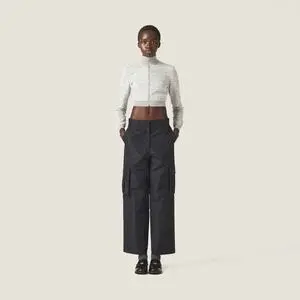 Miu Miu Technical Fabric Cargo Pants