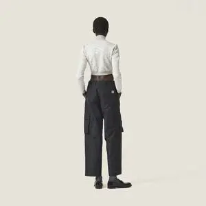 Miu Miu Technical Fabric Cargo Pants