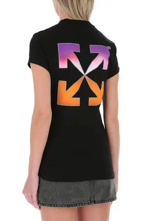 Off-White Gradient Arrows Logo T-shirt - Black