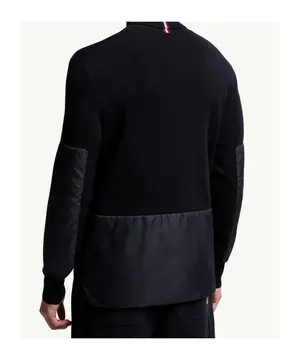 Moncler Logo Embroidered Turtleneck Jumper