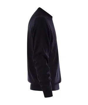 Fedeli Crew Neck Sweater - Black