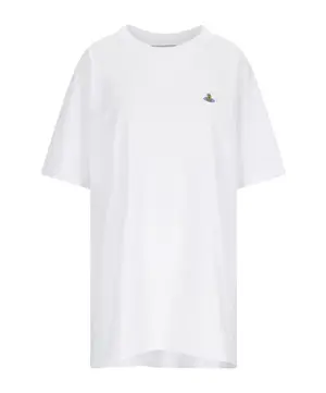 VIVIENNE WESTWOOD Vivienne Westwood Logo-Embroidered Crewneck T-Shirt No