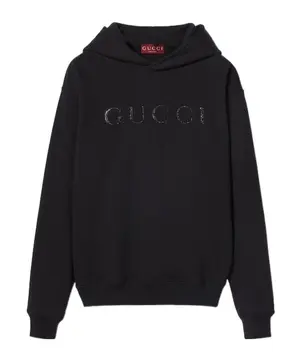 Gucci Logo Embellished Hoodie