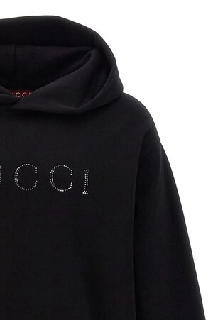Gucci Logo Embellished Hoodie