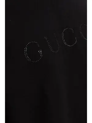 Gucci Logo Embellished Hoodie