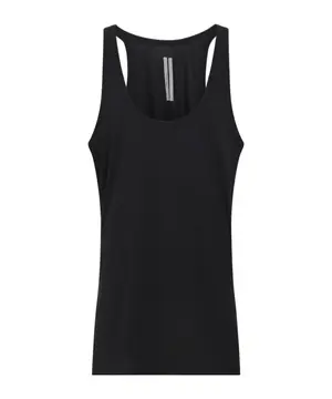 Rick Owens Crewneck Tank Top - Black