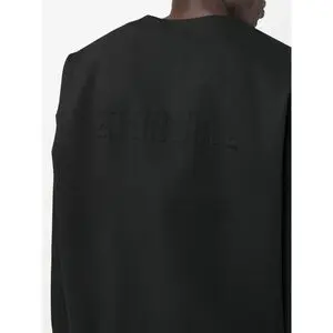 Fear Of God Crewneck Long-sleeved Sweatshirt - Black