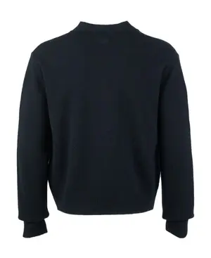 We11Done V-neck Button-up Jumper With Front Pockets