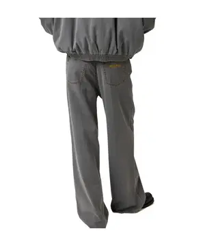 Miu Miu Chambray Loose Fit Jeans