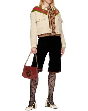 Gucci Gg Jacquard Button-up Cardigan