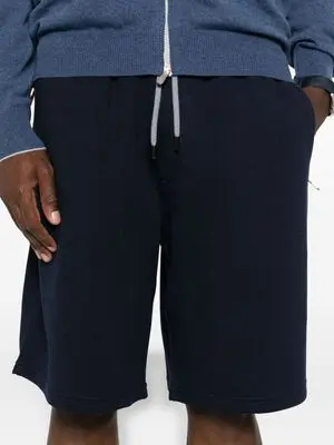 Brunello Cucinelli Drawstring Bermuda Shorts - Blue