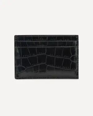 TOM FORD Crocodile-effect Card Holder